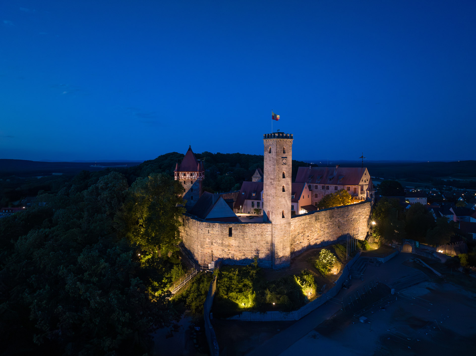 Burg Abenberg in Franken - Linus Lintner Architekturfotografie